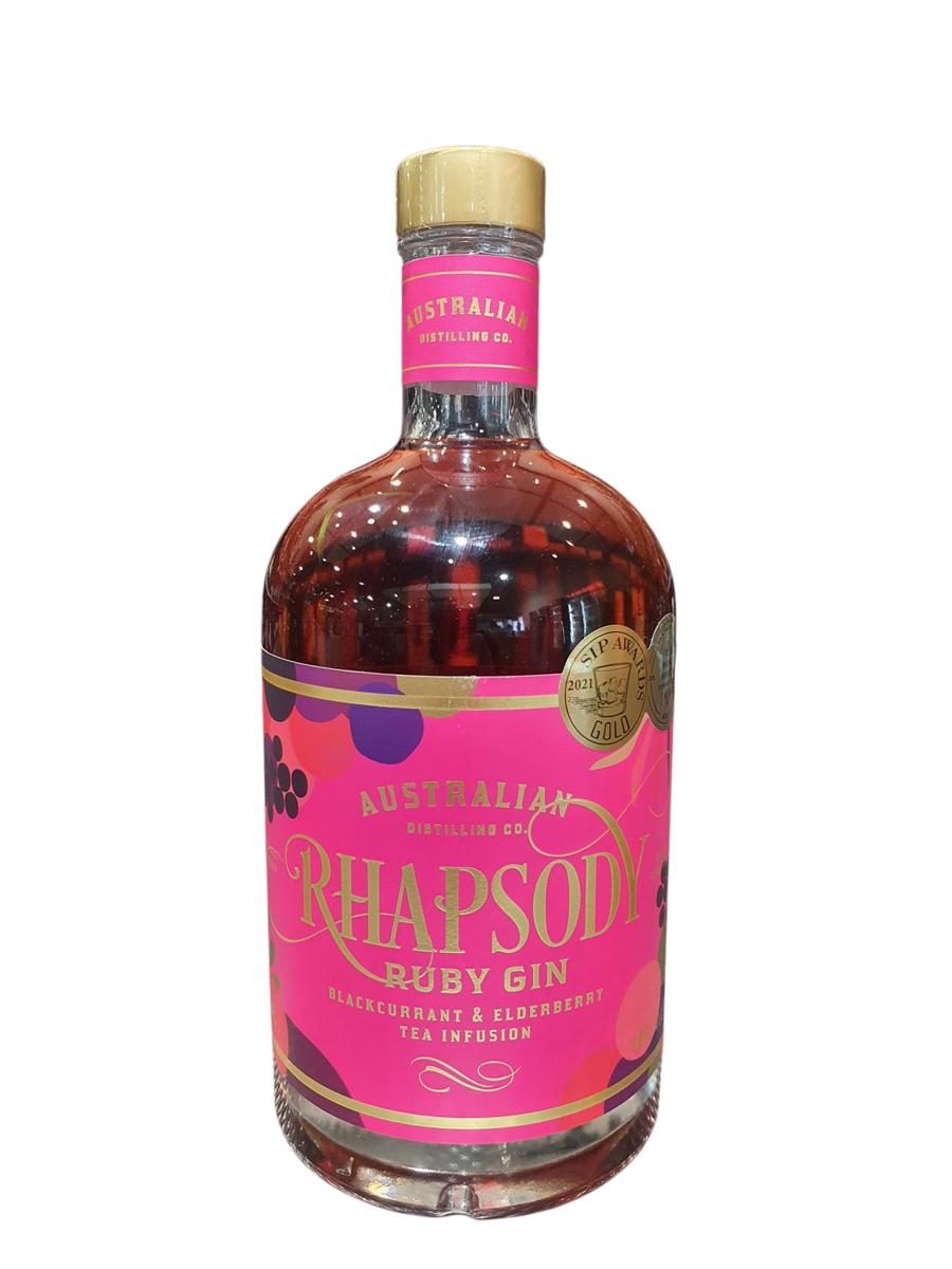 Australian Distilling Rhapsody Ruby Gin 700ml – Liquor Shed