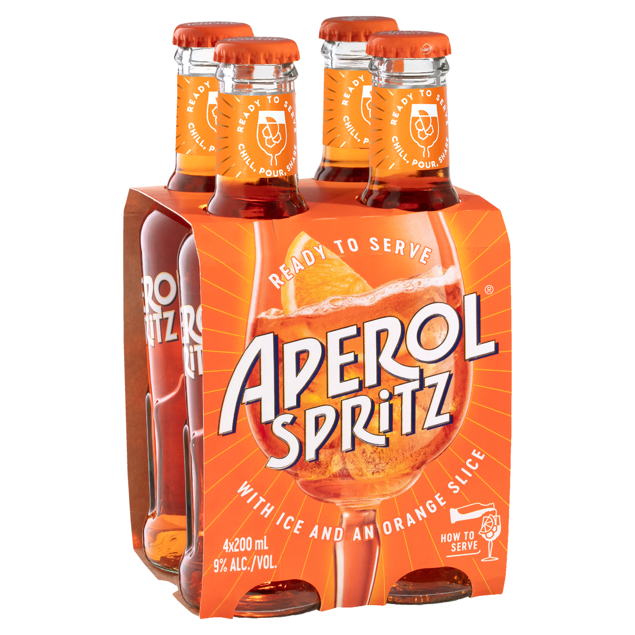 Aperol Spritz 200ml 4pk – Liquor Shed