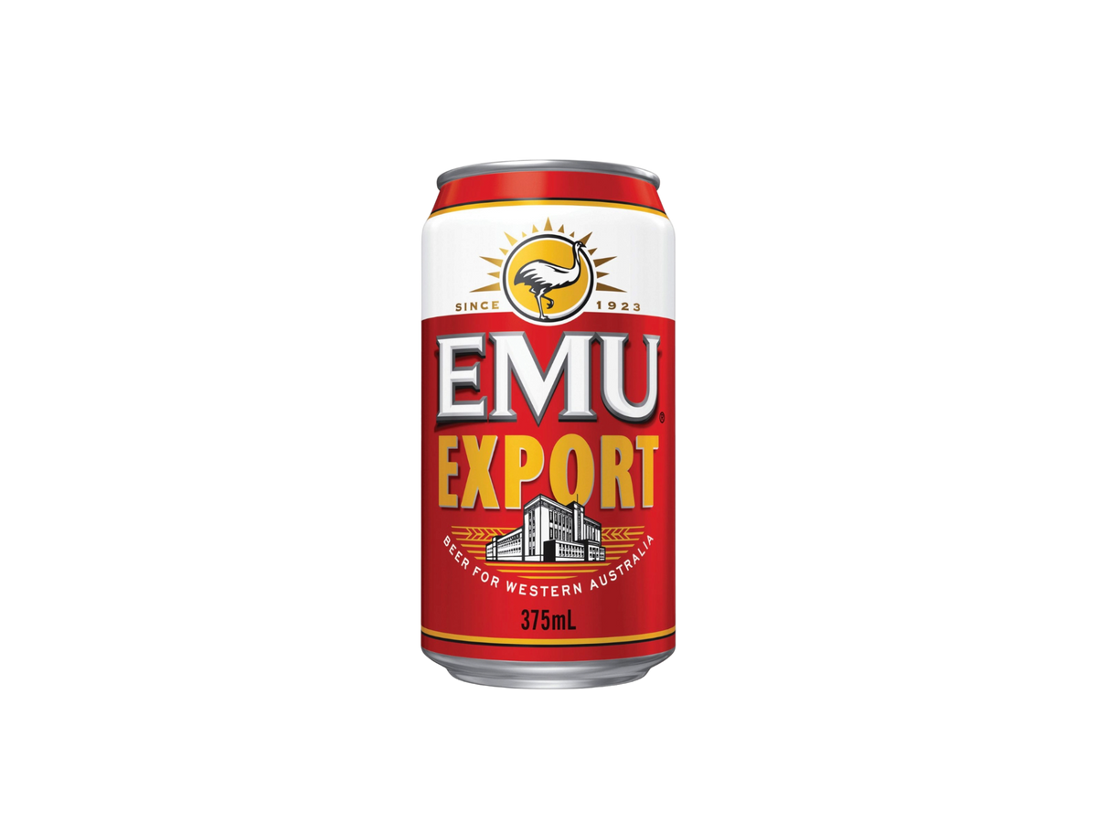 Emu Export Can 375ml 30pk Block – Liquor Shed