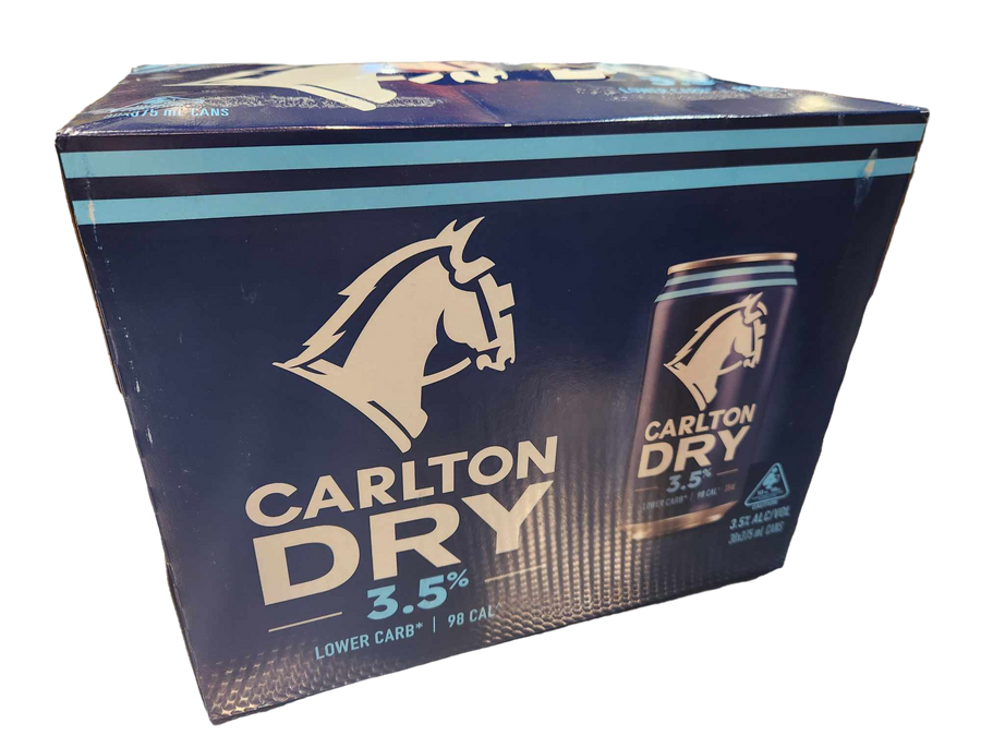 Carlton Dry 3.5% Cans Block – Liquor Shed