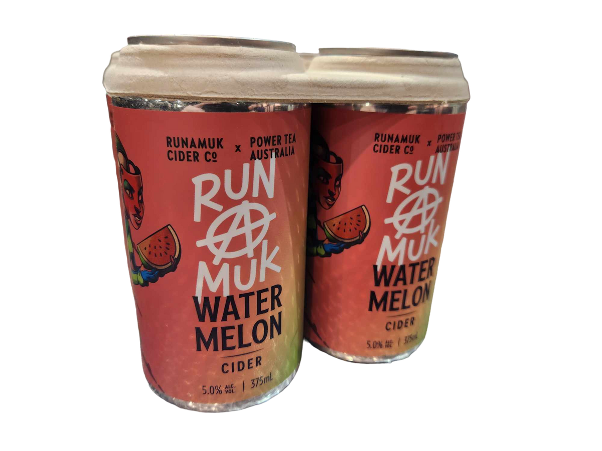Runamuk Watermelon Cider Cans 4PK – Liquor Shed