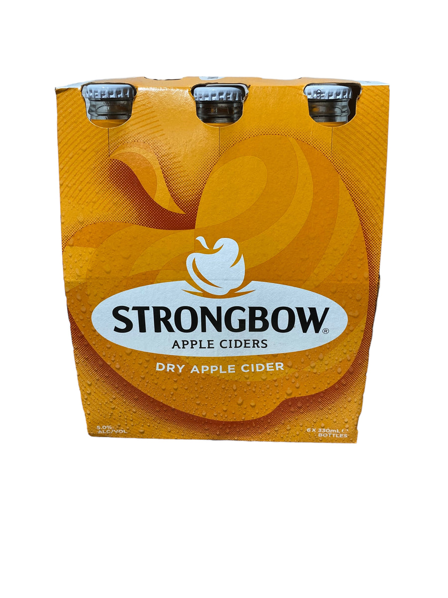 Strongbow Dry Cider 330ml Btl 6PK – Liquor Shed