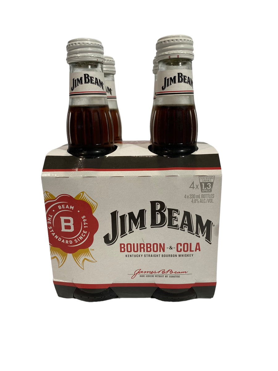 Jim Beam & Cola White 4.8% 4PK – Liquor Shed
