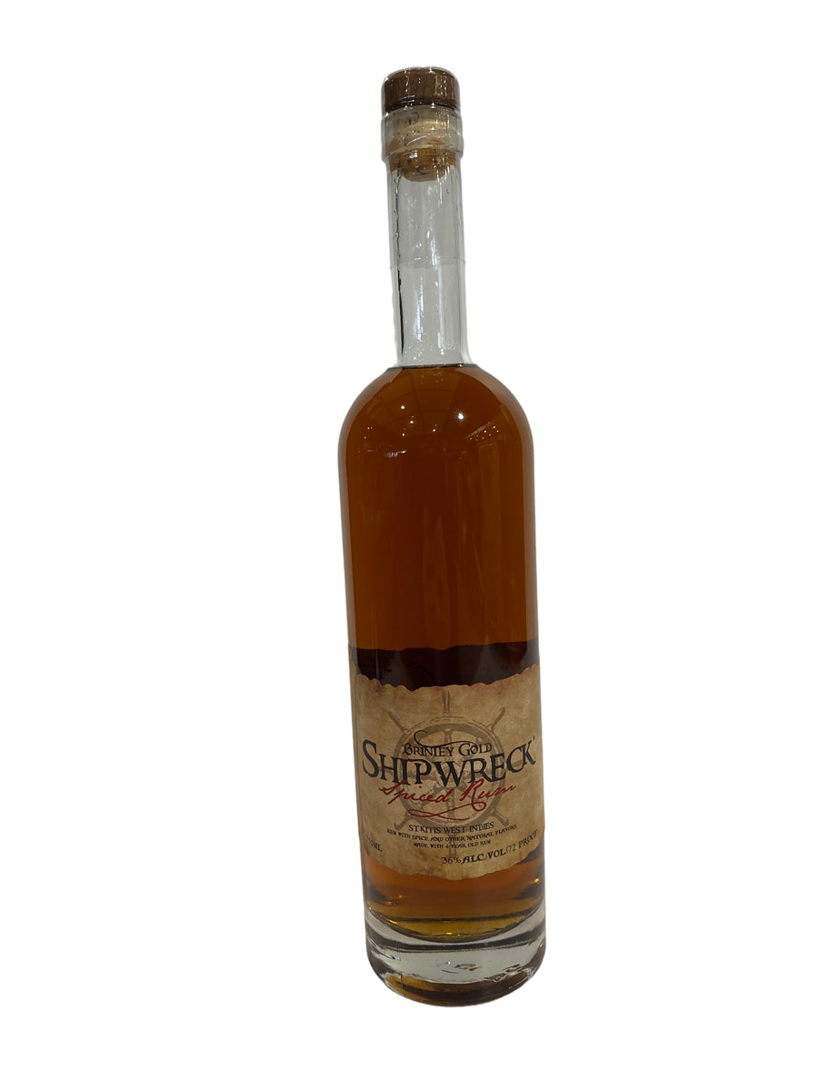 Brinley Gold Shipwreck Spiced Rum 700ml – Liquor Shed