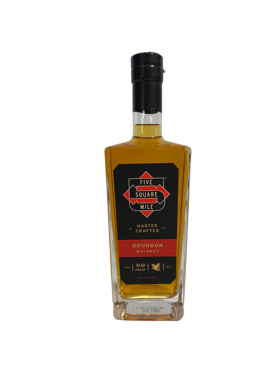 Five Square Mile Bourbon Whiskey 700ml – Liquor Shed