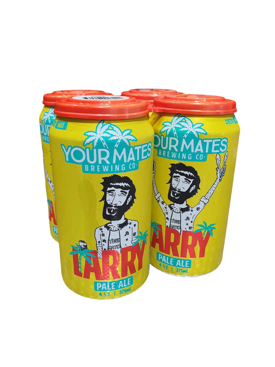Your Mates Larry Pale Ale Cans 375ml 4PK – Liquor Shed