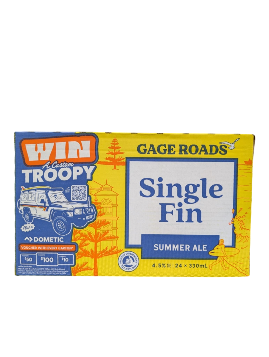 Gage Roads Single Fin Summer Ale Carton 330ml – Liquor Shed