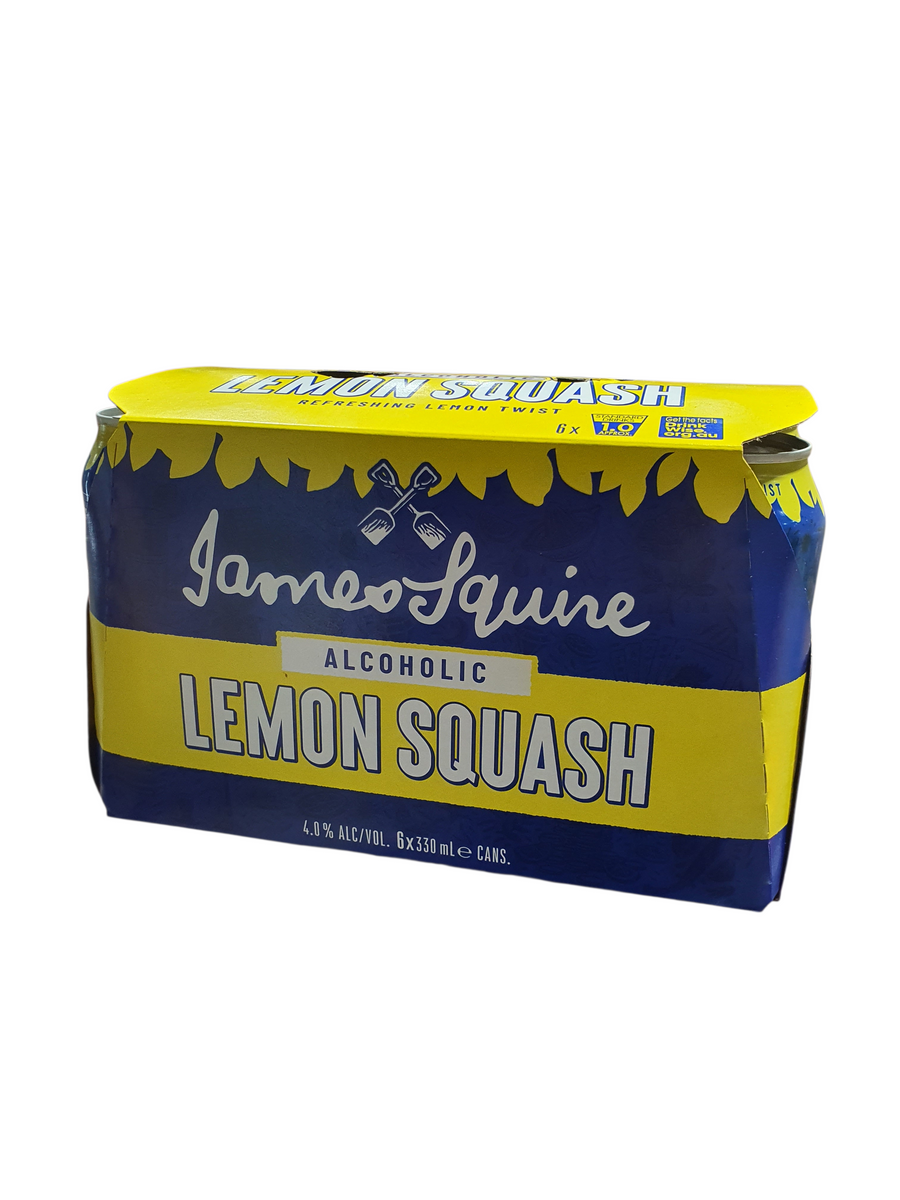 James Squire Lemon Squash Cans 330ml 6pk – Liquor Shed
