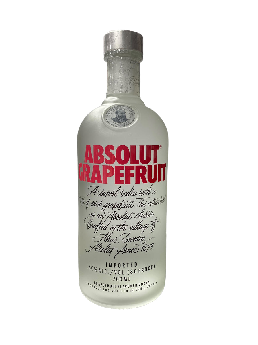 Absolut Vodka Grapefruit 700ml – Liquor Shed