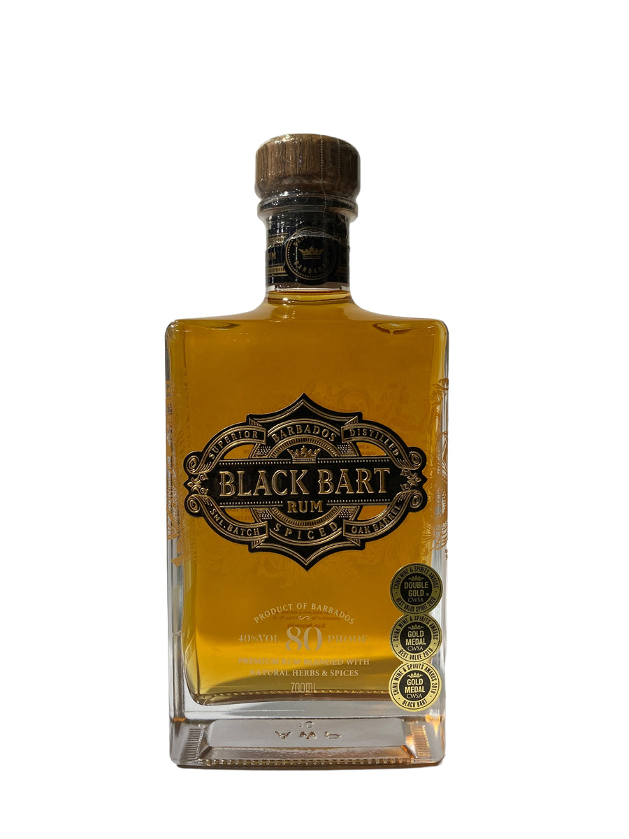 Black Bart Spiced Rum 700ml – Liquor Shed