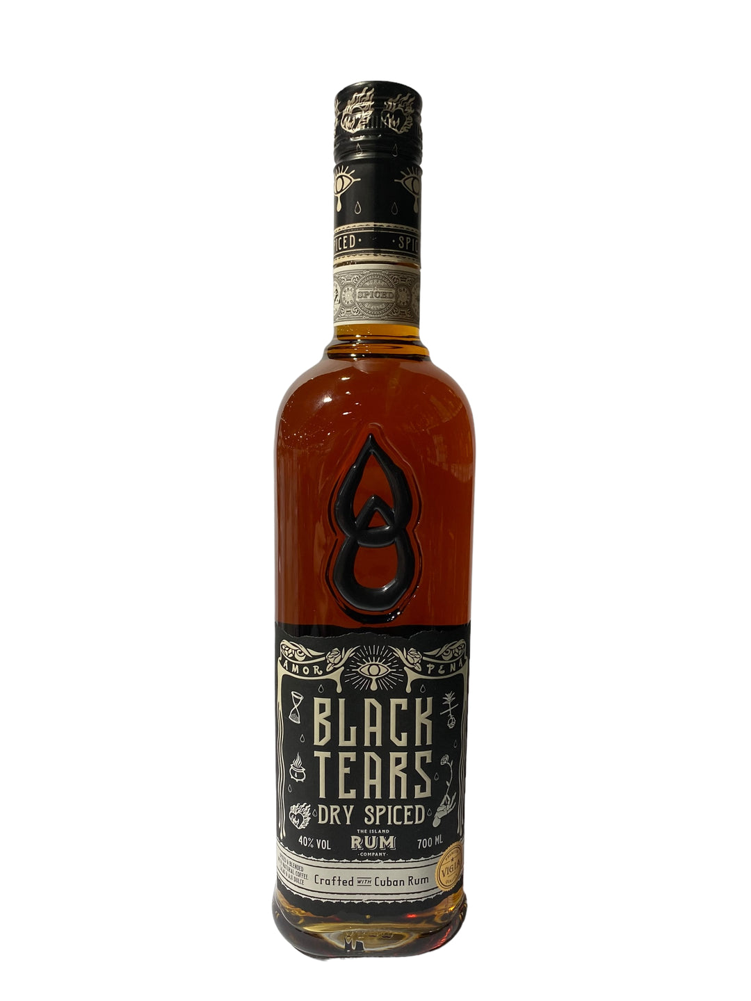 Black Tears Dry Spiced Rum 700ml – Liquor Shed