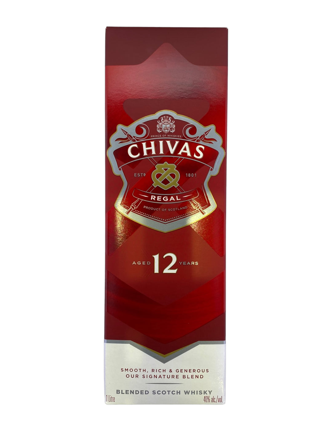 Chivas Regal 12YO Scotch Whisky 1L – Liquor Shed