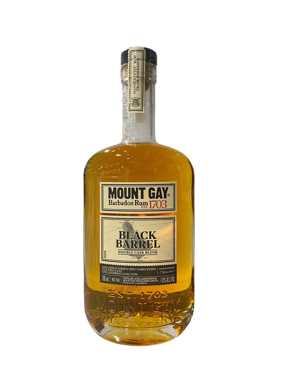 Mount Gay Black Barrel Rum 700ml – Liquor Shed