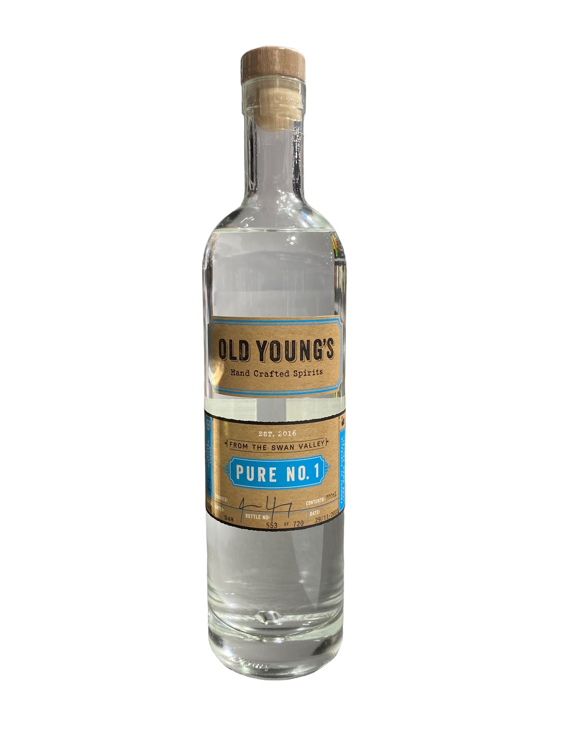 Old Youngs Pure No1 Vodka 700ml – Liquor Shed