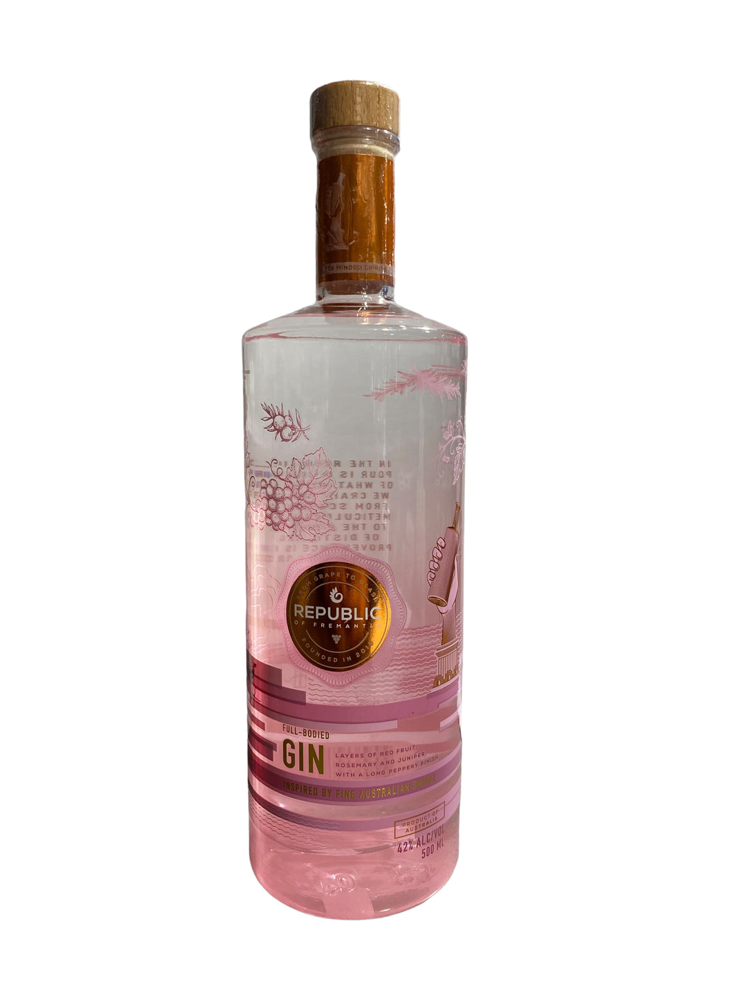 Republic of Fremantle Full Bodied Gin 500ml – Liquor Shed