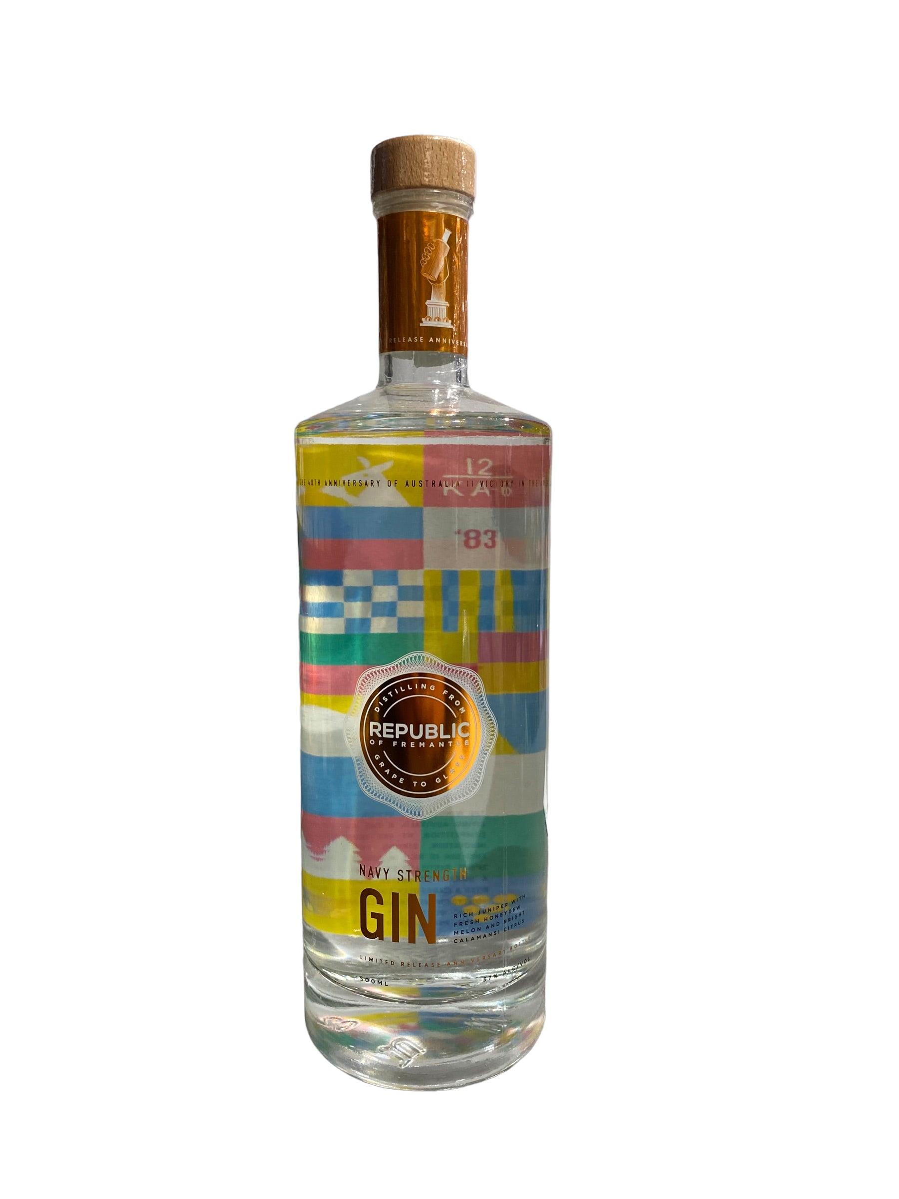 Republic of Fremantle Navy Strength Gin 500ml – Liquor Shed