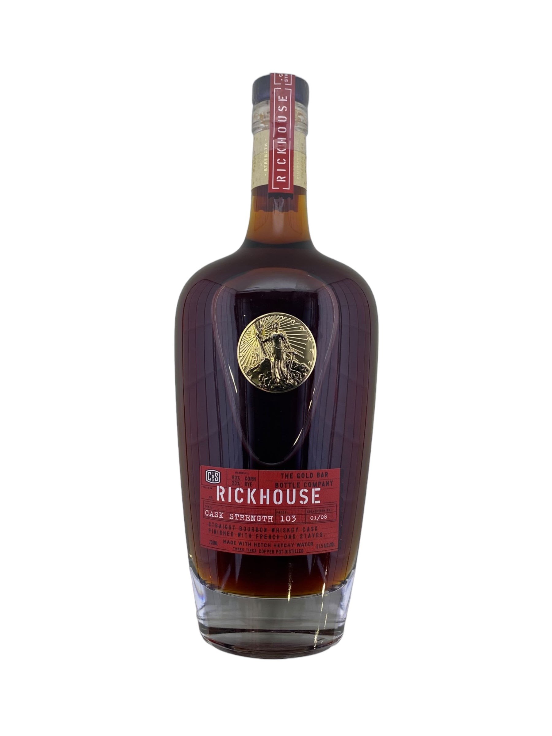 Rickhouse Cask Strength Bourbon 750ml – Liquor Shed