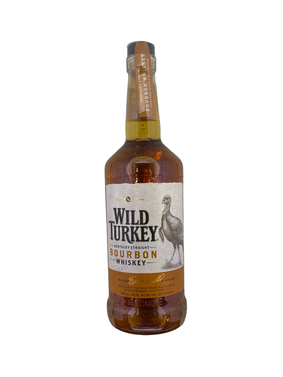 Wild Turkey 81 Proof Bourbon 700ml – Liquor Shed